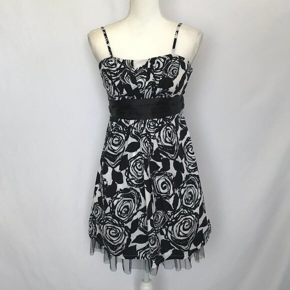 Poetry | Dresses | Poetry Black White Dress | Poshmark
